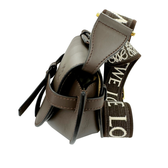 Loewe | Bags | Loewe Gate Dual Mini Bag Soft Calf Jacquard Leather ...
